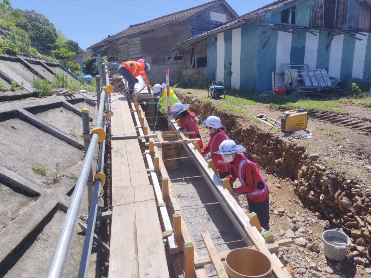 大規模特定砂防等（急傾斜）工事（古城R6-1工区） – 福地建設株式会社